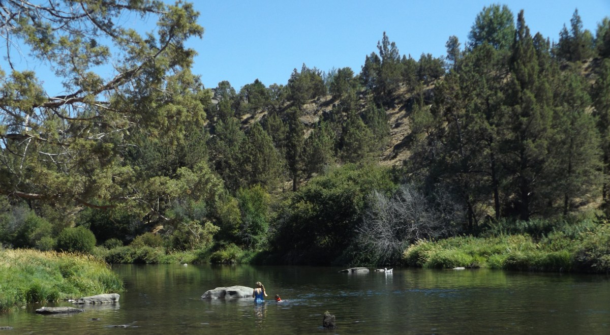 Nature therapy with family and friends at Cline Falls Scenic Viewpoint ...