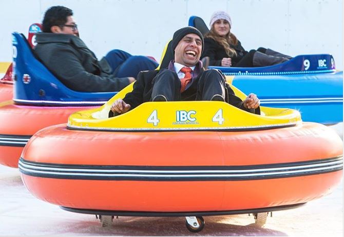 Ice adds a slippery dimension to the bumper car experience | Tabby Cat ...