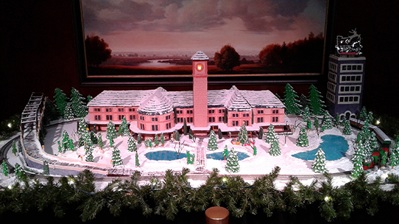 The holiday gingerbread masterpieces at the Benson Hotel in Portland ...