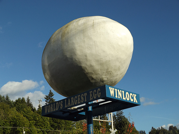 Armchair photo tours: Does the world’s largest egg reside in Winlock ...