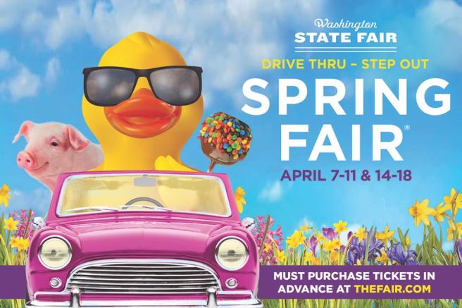 Drive through and step out at the 2021 Washington State Spring Fair ...